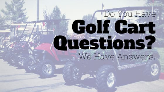 Do You Have Golf Cart Questions? We Have Answers. - WHEELZ Custom Carts