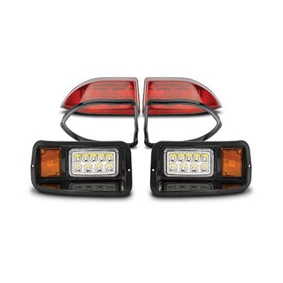 Doubletake Phantom Golf Cart Body & Deluxe Street legal LED Light Kit ...