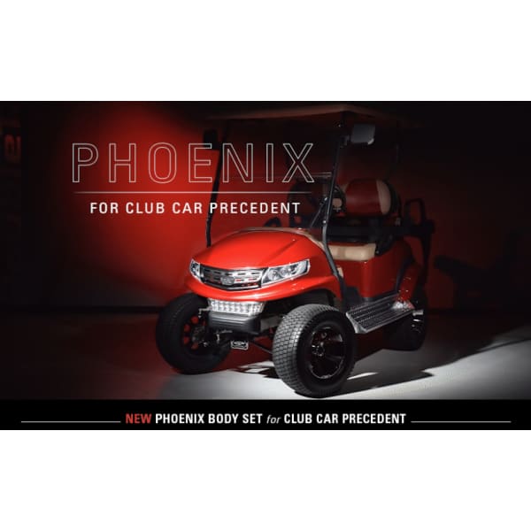 Club Car Precedent Doubletake Phoenix Golf Cart Body & LED Light Kit ...