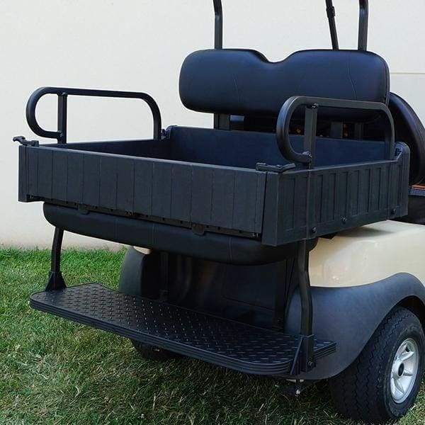 Club Car Precedent Golf Cart Rear Flip Seat / Cargo Box - WHEELZ Custom ...
