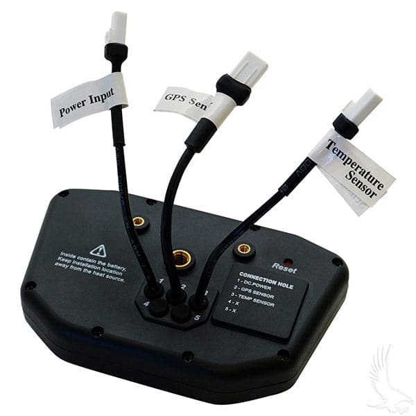 Digital Golf Cart Speedometer with GPS - WHEELZ Custom Carts